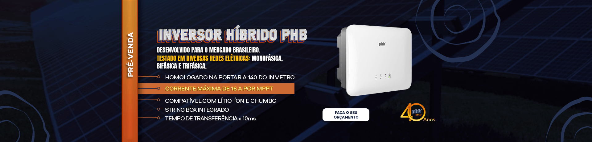 PHB Solar - kits fotovoltaicos